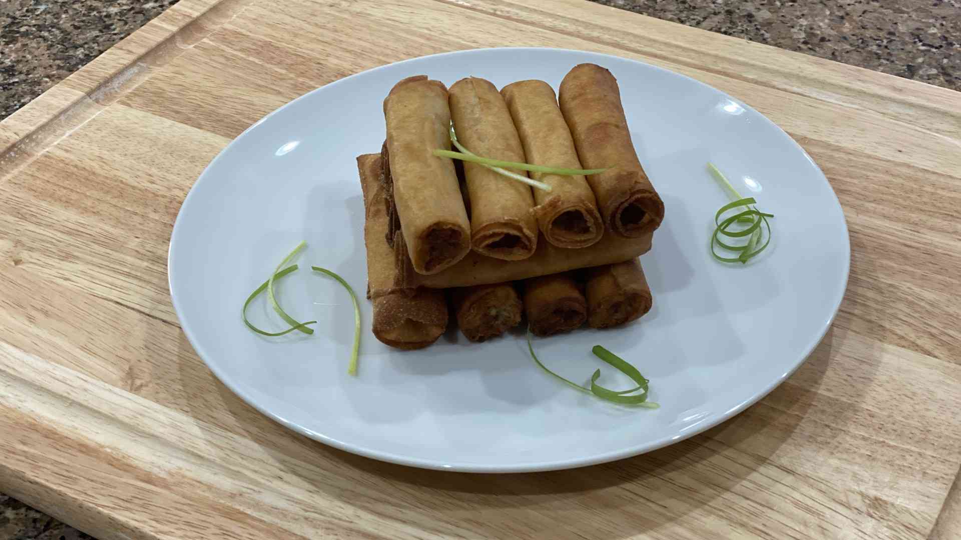 The Best Filipino Lumpia Shanghai Recipe - Happy Feets and Paws