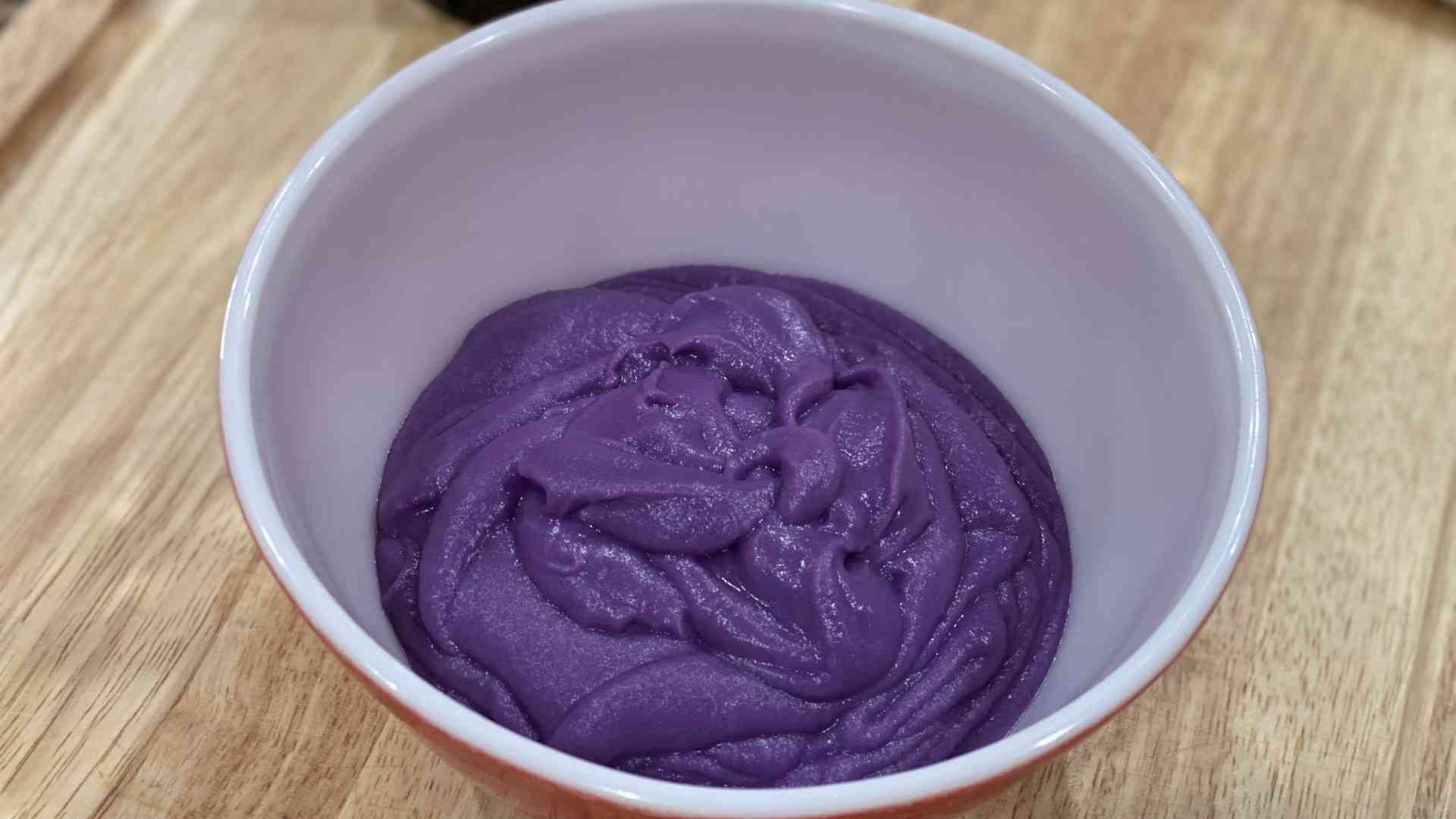 Ube Pudding Recipe - Happy Feets and Paws